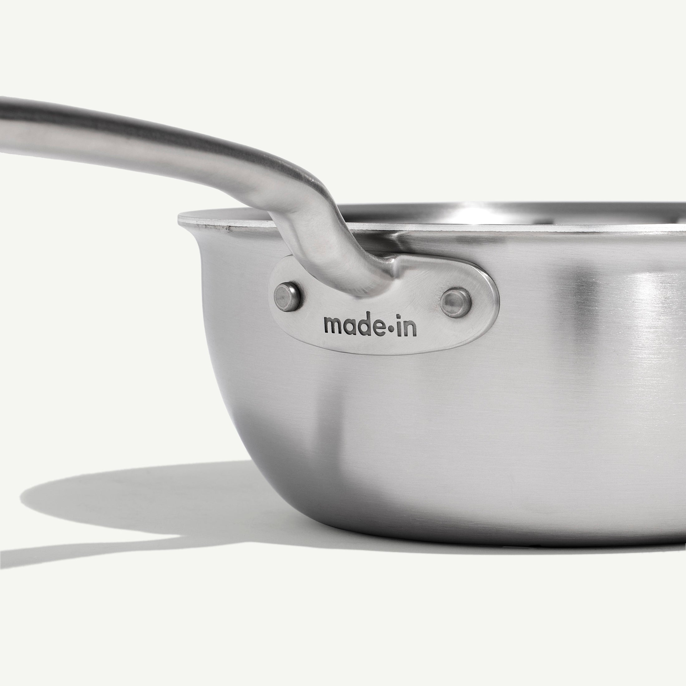 Stainless Clad Saucier – Made In Cookware - UK