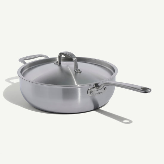Stainless Clad Saucier – Made In Cookware - UK